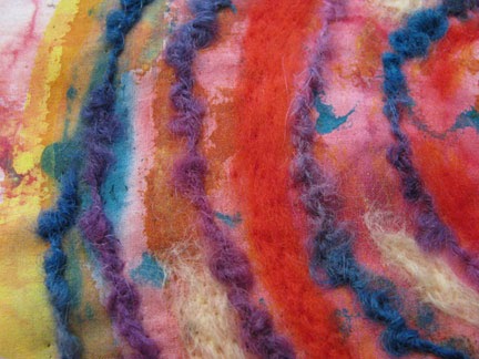 Mixed Media Artist: Felted fabric - part one