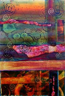 Beautiful mixed media art pieces by Susan Hartley Himmel
