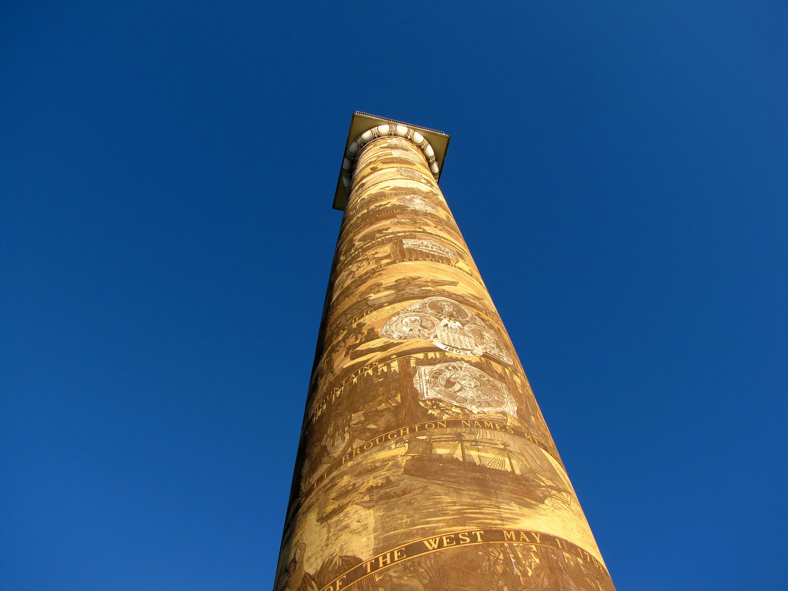 The Old Broad's Field Guide: Astoria Column View of the Columbia River ...