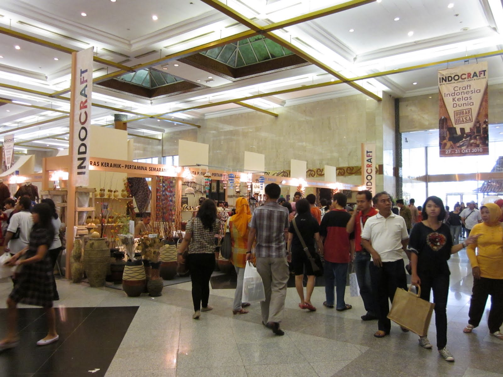 Indocraft, Indonesian traditional craft exhibiton - PENCAKAR LANGIT