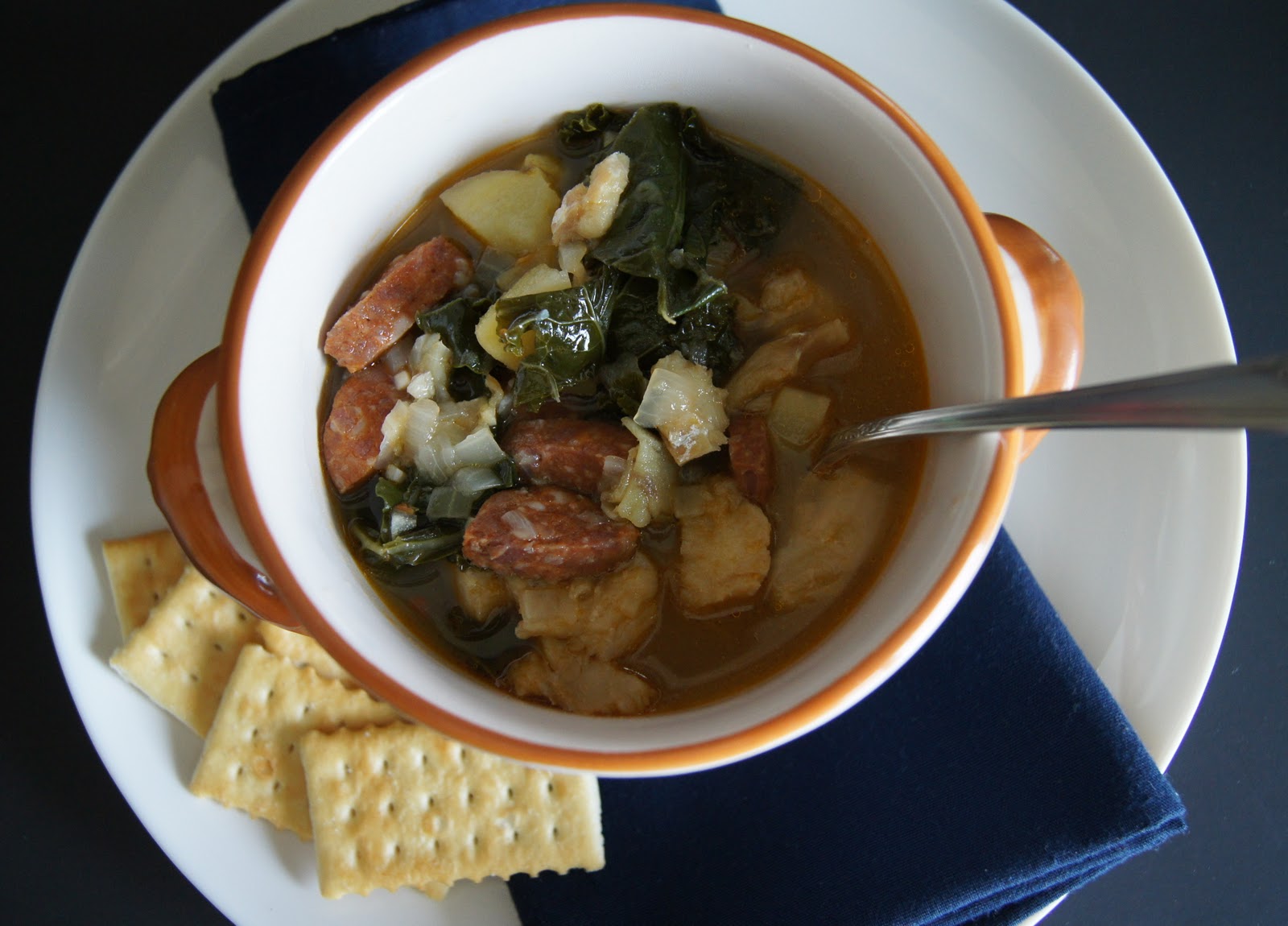Karen Cooks: Portuguese Kale and Salt Cod Chowder