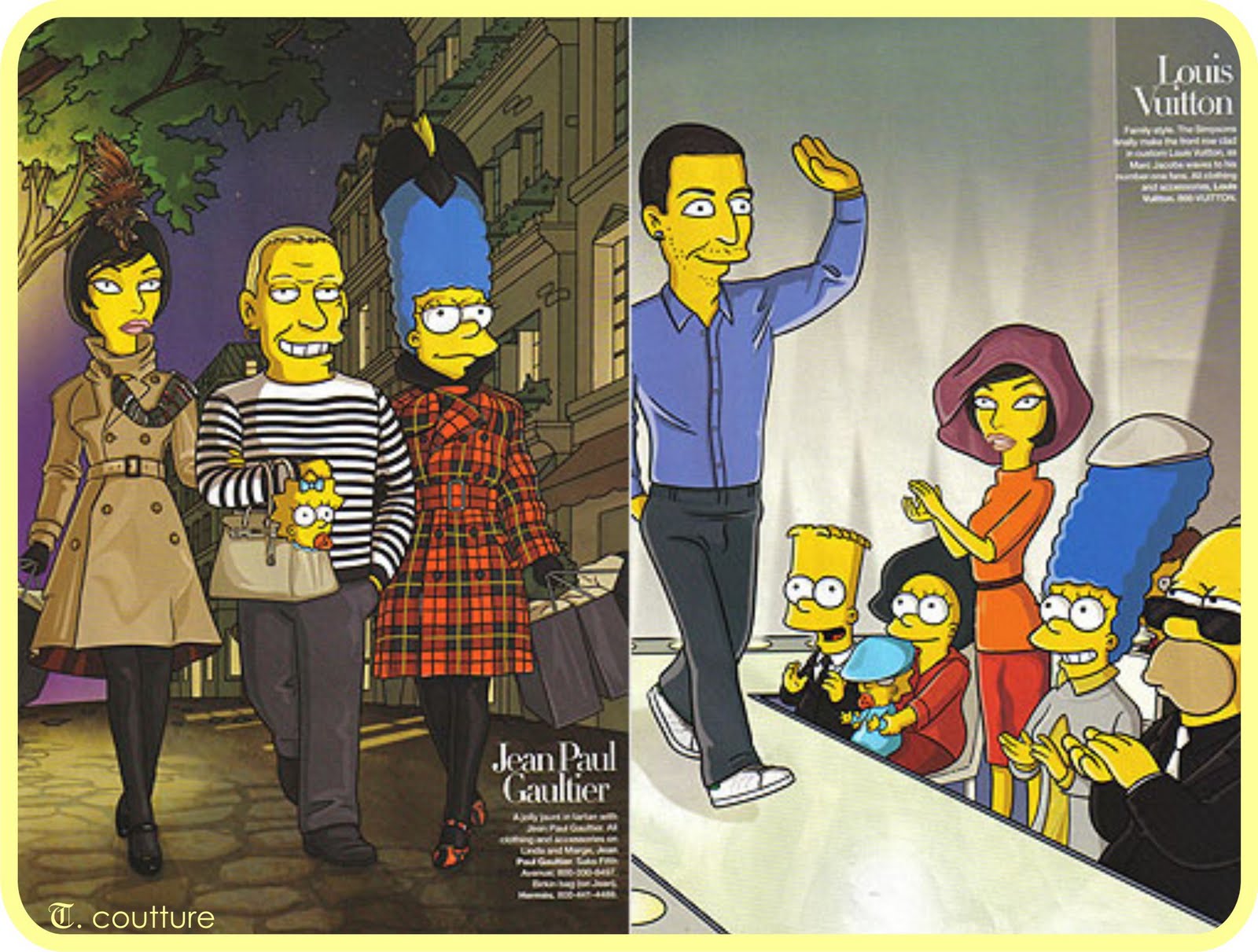 t.couture por Tamires Barros: Simpsons na moda