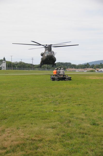 Veteran AF: Chinook Sling Load Training
