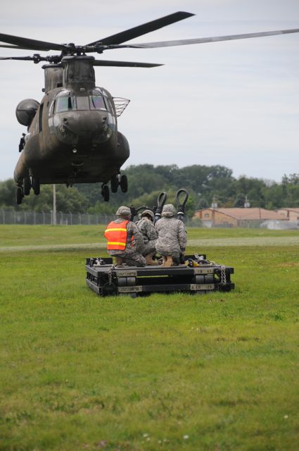 Veteran AF: Chinook Sling Load Training