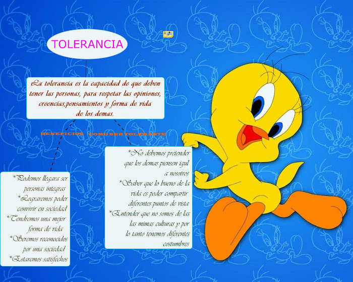 luz de luciernaga: BENEFICIOS DE SER TOLERANTE