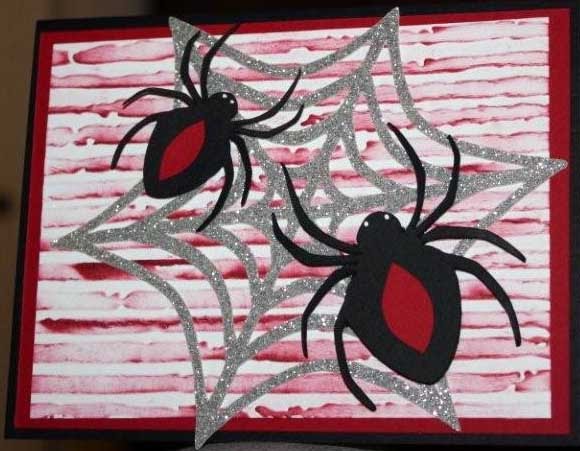 Simply Pam: Spider Card