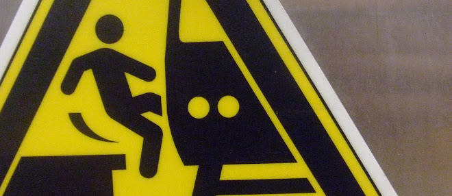 Warning Sign Stick Figures