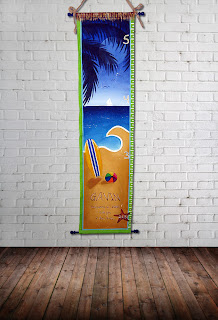 Sweet Room of Mine: Custom Beach Growth Chart