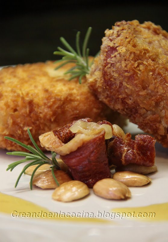 Creando en la cocina: CRUJIENTES DE JAMÓN Y PATATA CON RELLENO DE QUESO ...