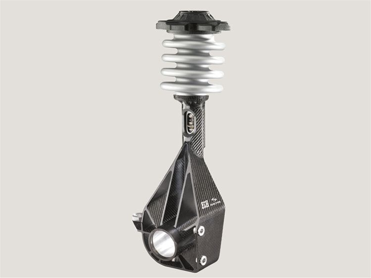 Carbon-fiber MacPherson strut concept by ZF | Electric Vehicle News