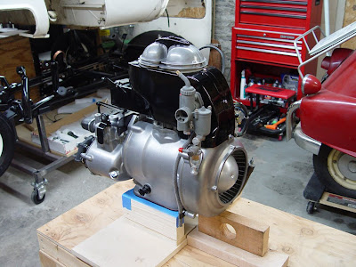 BZ's BMW Isetta 300's: Isetta - Engine/Transmission Together Again