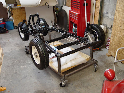 BZ's BMW Isetta 300's: Isetta - Chassis, Front & Rear Axle Reassembly