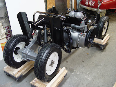 BZ's BMW Isetta 300's: Isetta - Chassis Restored