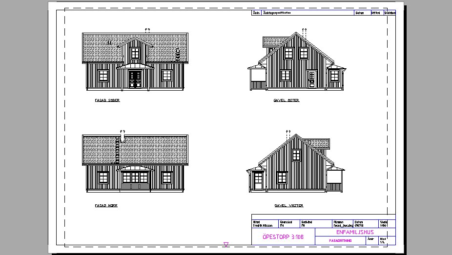 Husbygget: Ritningarna