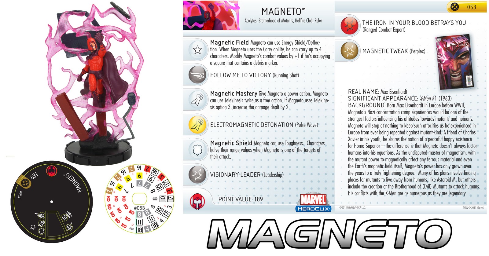 The Launchpad: Marvel Heroclix Giant-Sized X-Men Preview: Magneto!