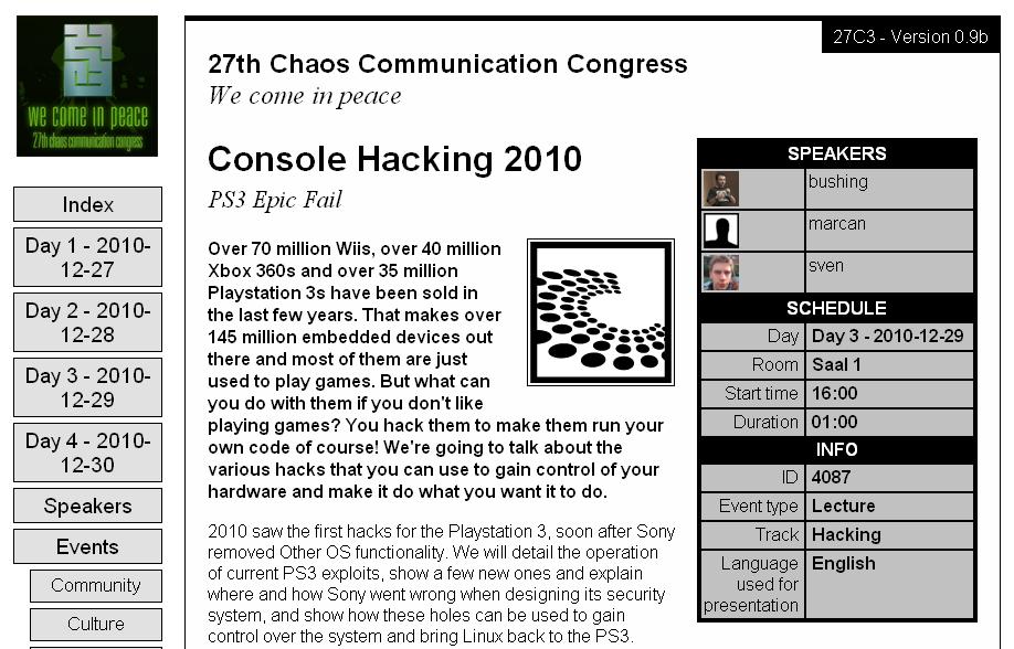 diciembre 2010 ~ Security By Default