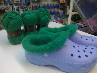 Will's Wools: Funky Crocs by Eefke!