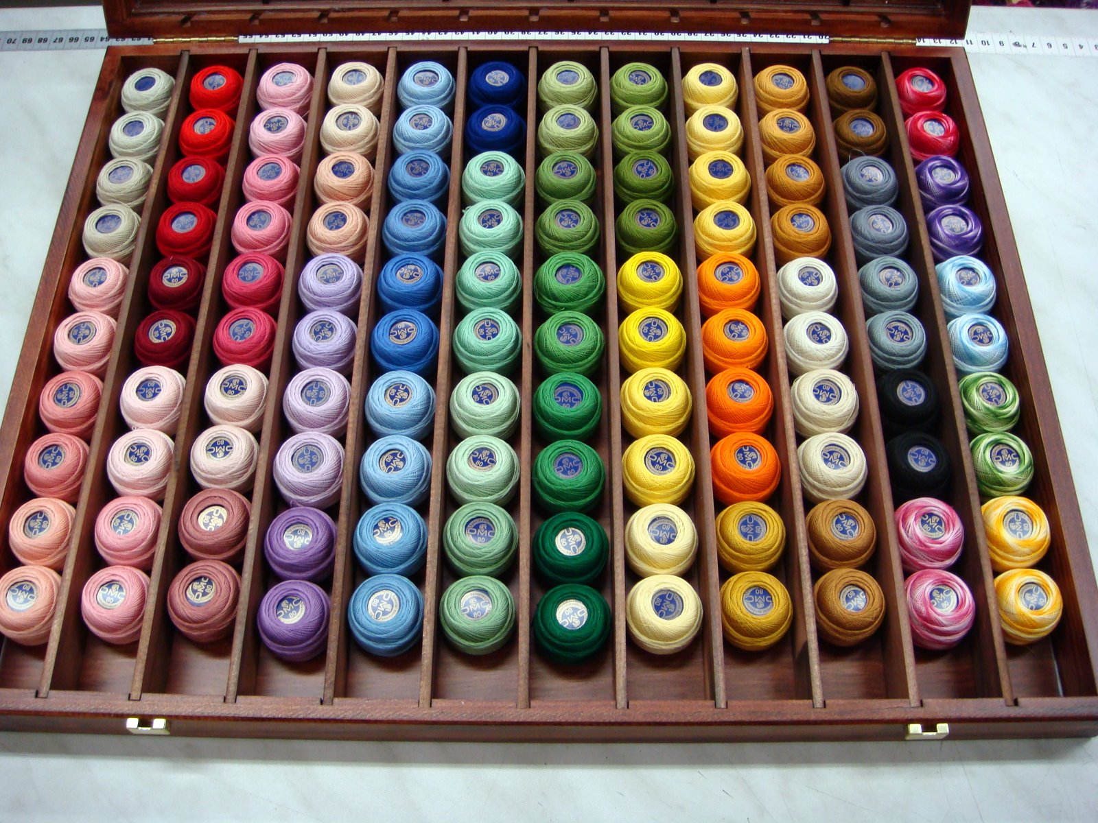 Will's Wools: DMC 80 "Fil a Dentelles" nieuwe kleuren / new colours