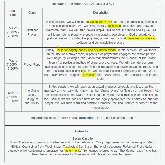 Sola Sisters: Learn to Embrace Your "Inner Monk" at Pastor Tim Keller's ...