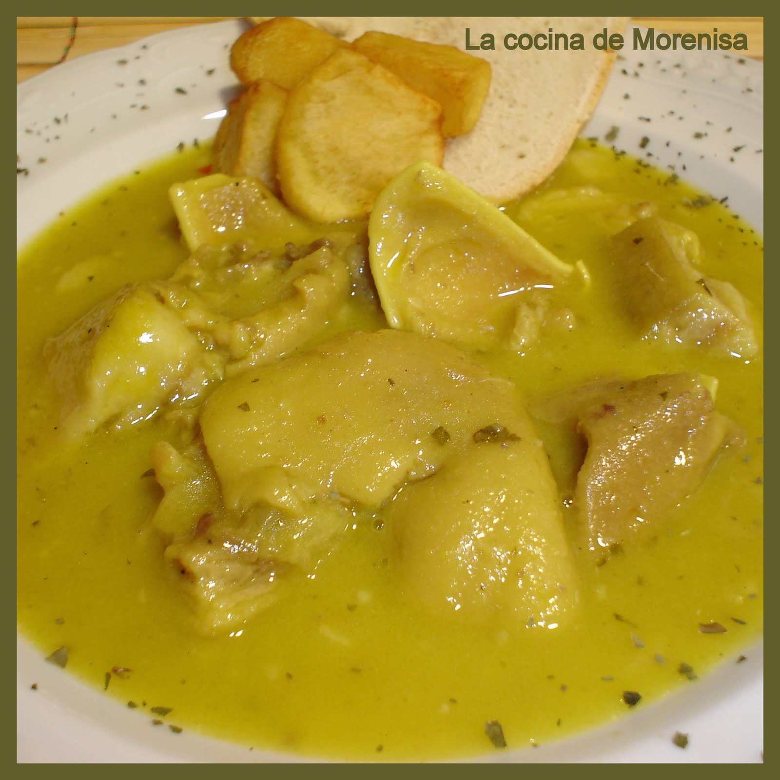 LA COCINA DE MORENISA: Manitas de Cerdo en Salsa