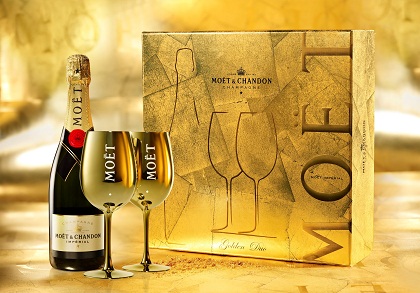Golden Glass Duo Box by Moet & Chandon - Life & Soul Lifestyle