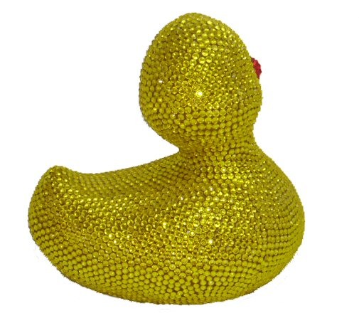 Rubber Duck blinged with Swarovski crystals - Life & Soul Lifestyle