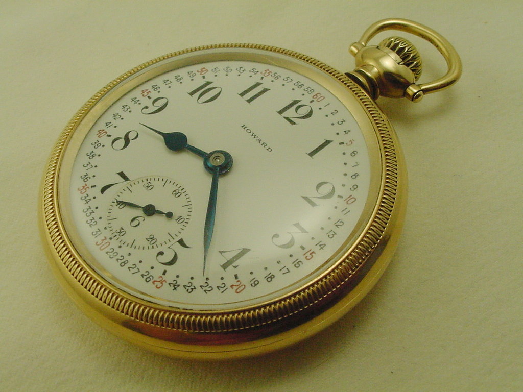 Timebuilder American Horologist: Howard 16 Size RailRoad Chronometer ...
