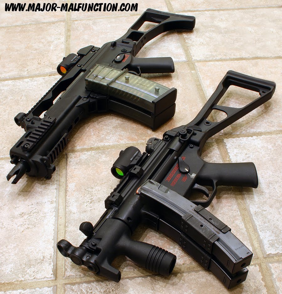 SpaceCalvin_My Space_My 1/6 Custom: GERMAN H&K G36/G36C- 德国制G36C短突击步枪