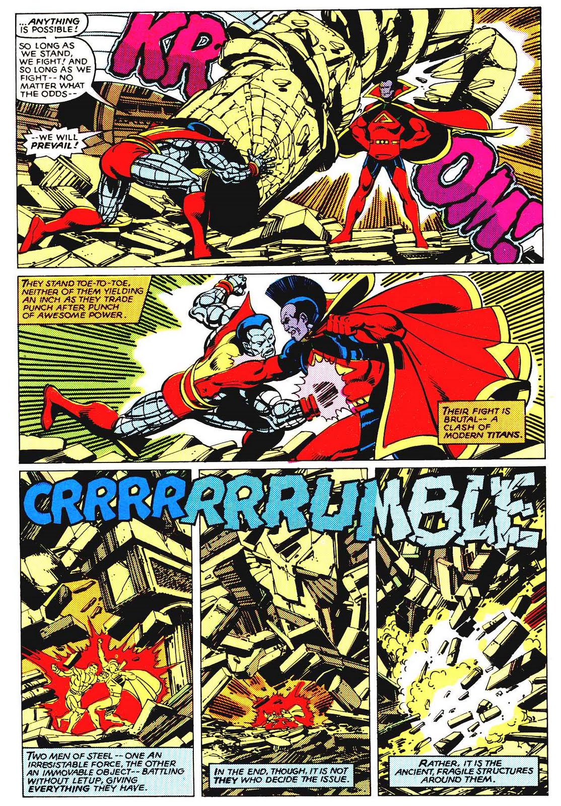 Marvel Comics of the 1980s: My Favourite 1980s Marvel Slugfests