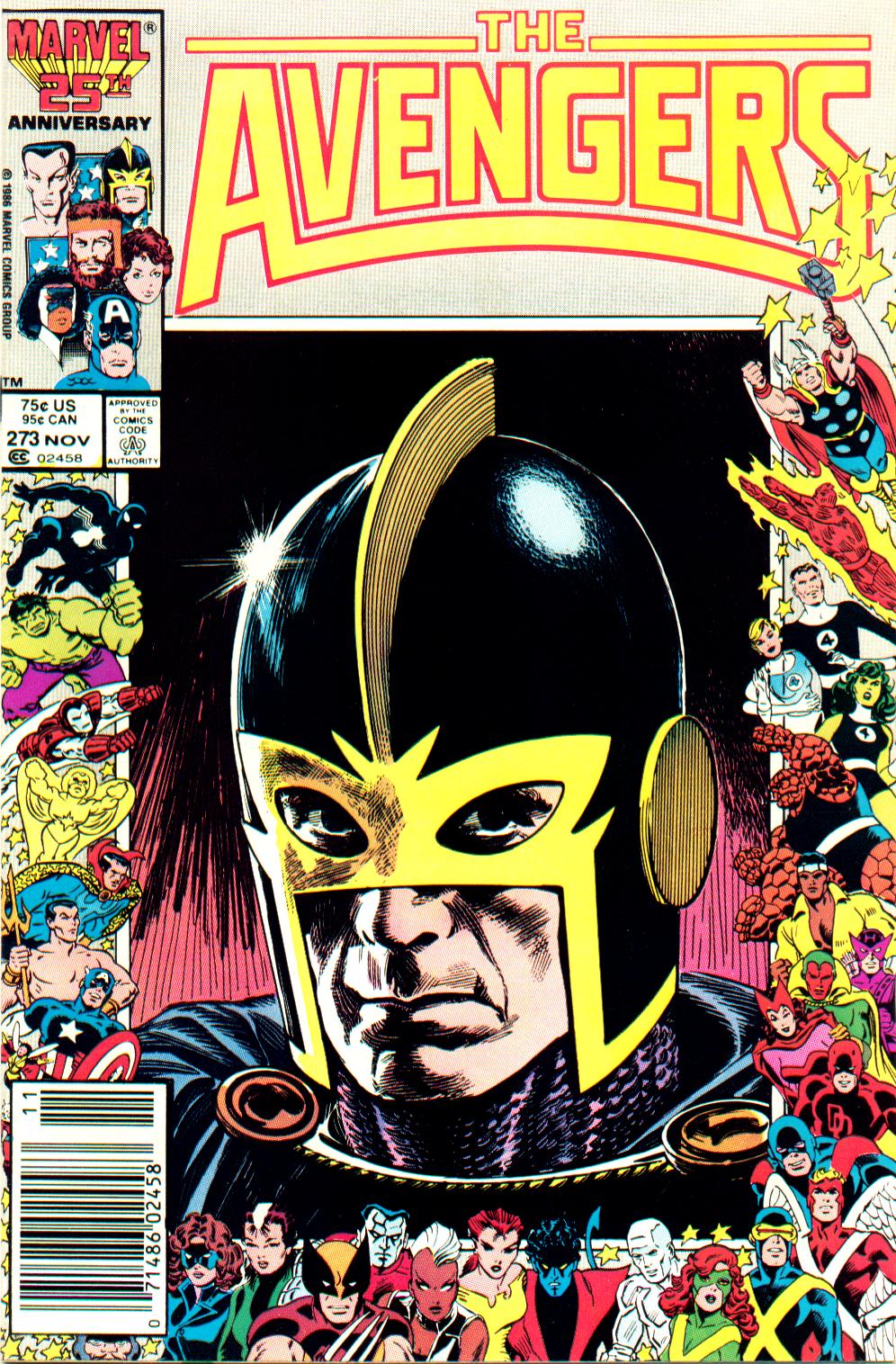 Marvel Comics of the 1980s: 1987-88 – The Mighty Avengers
