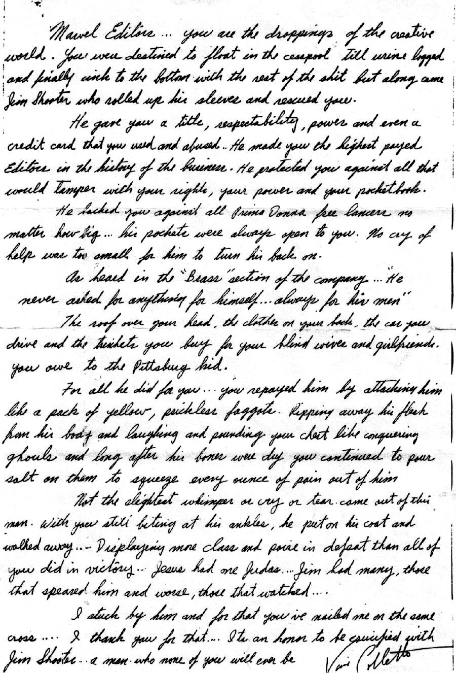 Marvel Comics of the 1980s: Vince Colletta