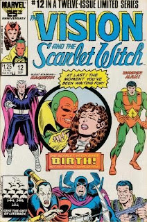 Marvel Comics of the 1980s: 1985 - The Vision and Scarlet Witch