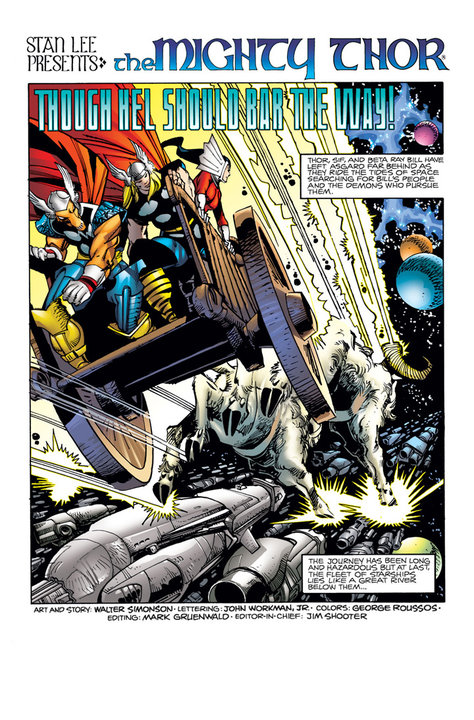 Marvel Comics of the 1980s: Simonson's Thor Omnibus - A Preview