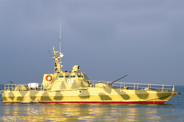 Uzbek Gurza-class patrol boats. Despite only bordering other landlocked ...
