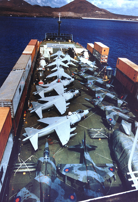 Grand Logistics: Sea Harriers And Harriers In The Falklands War