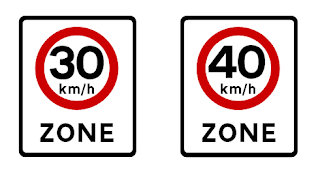 UK metric speed limit signs | glob on someday