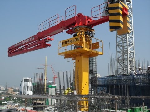 ออกแบบอาคาร บริหารงานก่อสร้าง และก่อสร้างบ้าน: Placing Boom