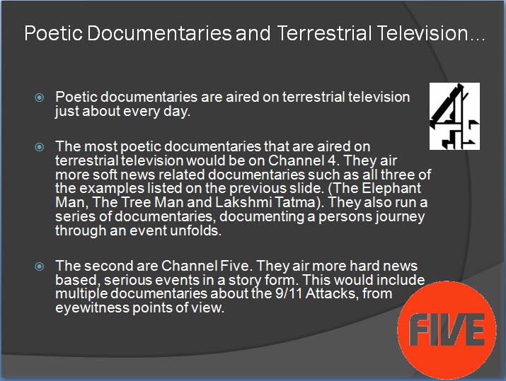 Amir's Documentary Blog: Researching Documentaries - Poetic Documentaries