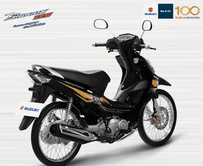 motorcycle: New Suzuki Shogun - 2009