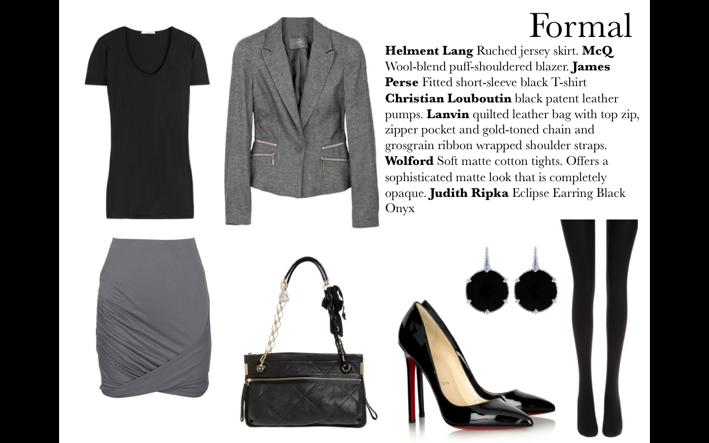 All The Pretty Things: Formal Wear