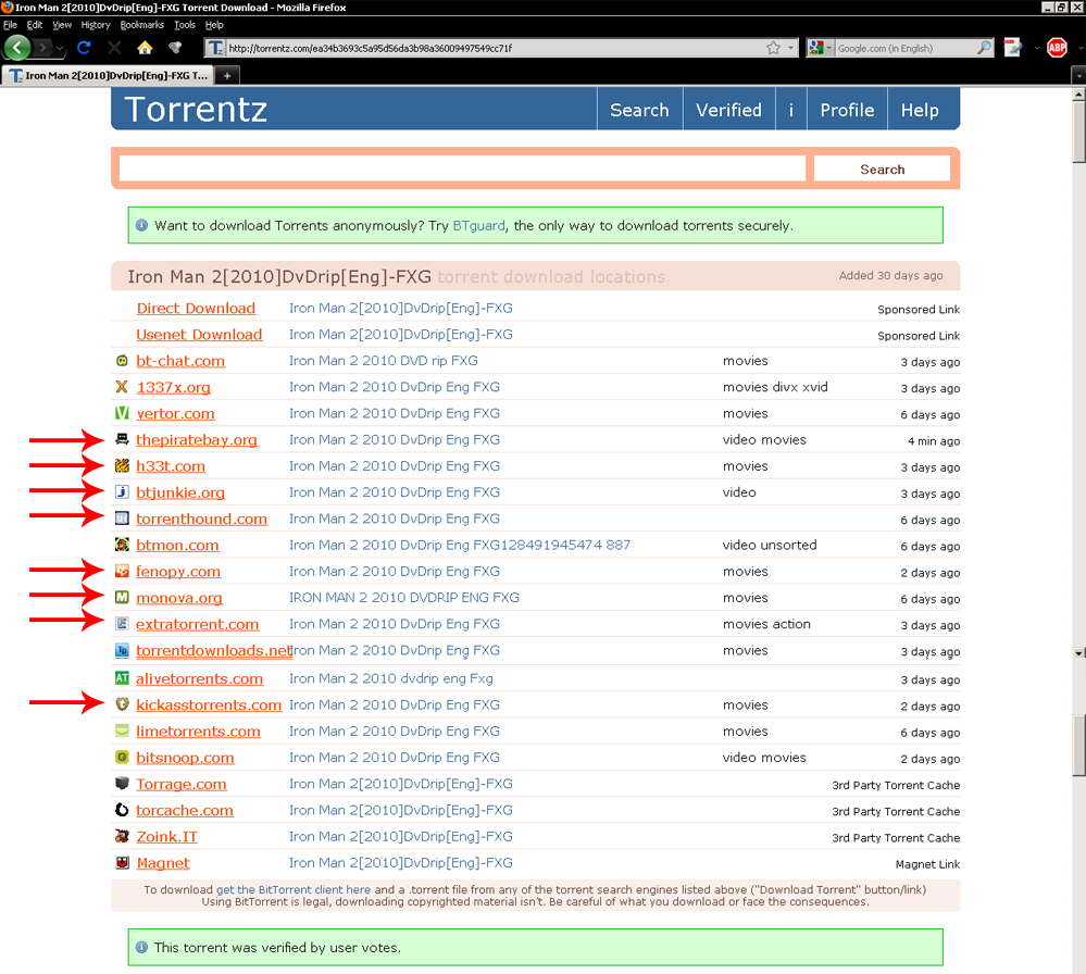 instructions4mom: How to Search and Download Movies with Torrentz.com