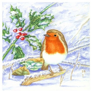 Celtic Lady: THE LEGEND OF THE CHRISTMAS ROBIN