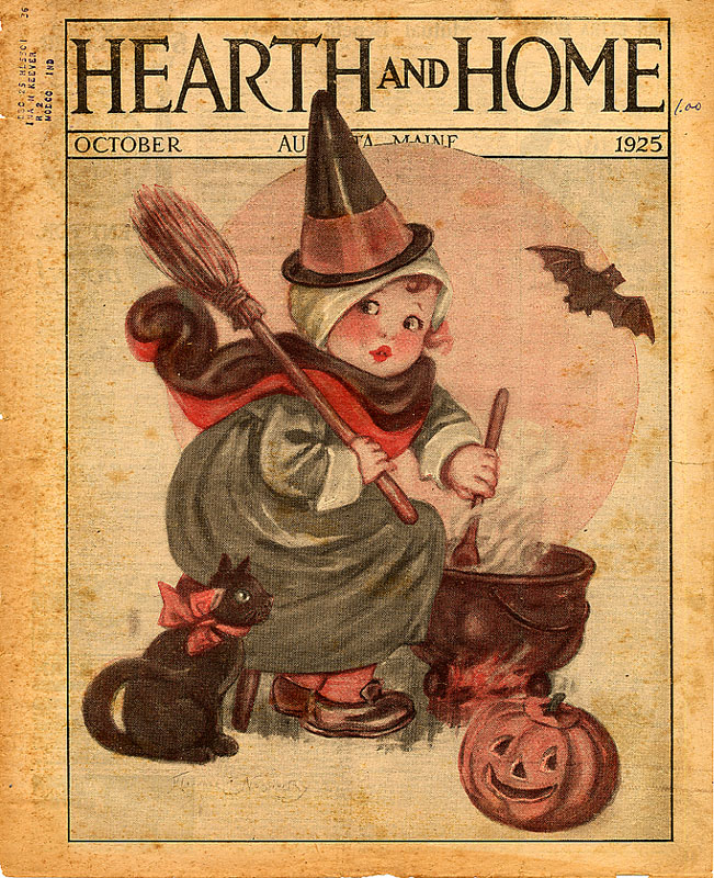 Celtic Lady: VINTAGE HALLOWEEN MAGAZINE COVERS