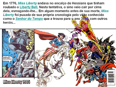 HQ Quadrinhos: MISS LIBERTY (DC Comics) 1985