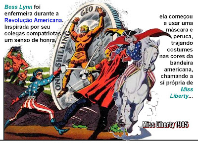 HQ Quadrinhos: MISS LIBERTY (DC Comics) 1985