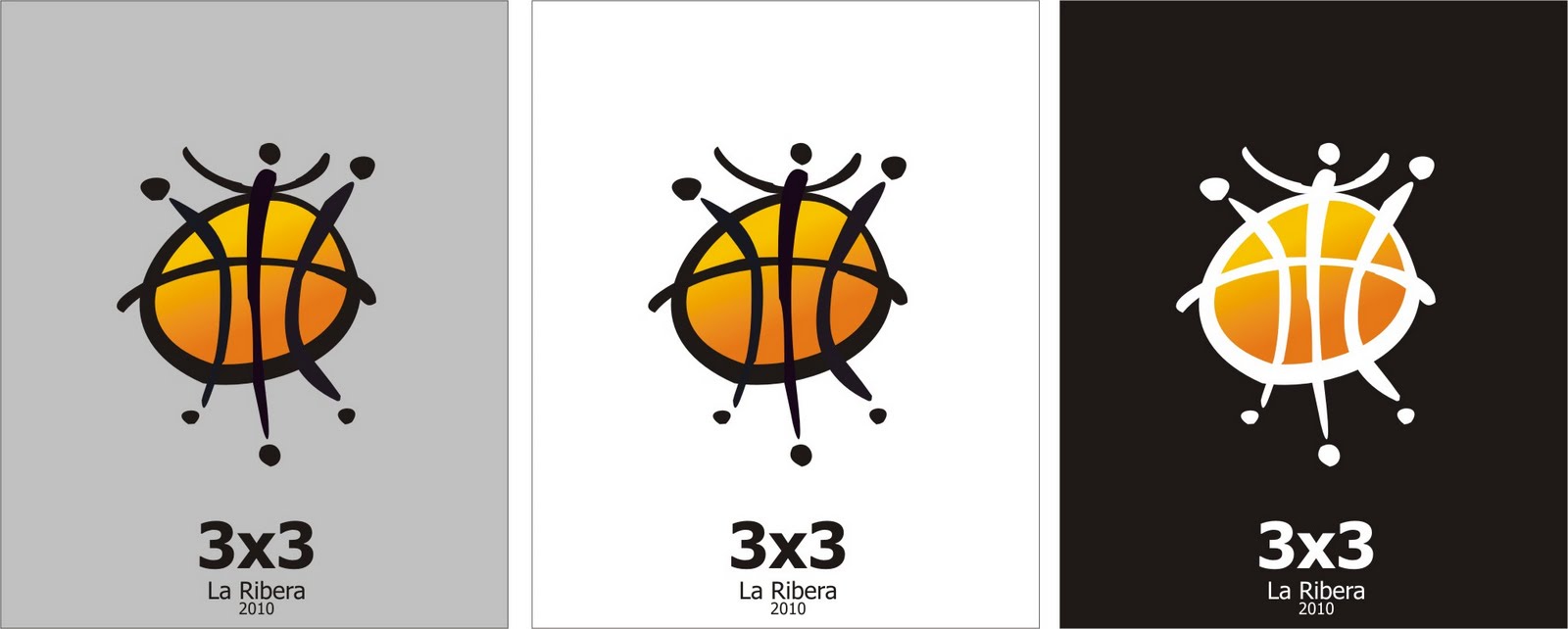 EL TRABAJO TIENE SU RECOMPENSA: Logo 3x3 La Ribera 2010