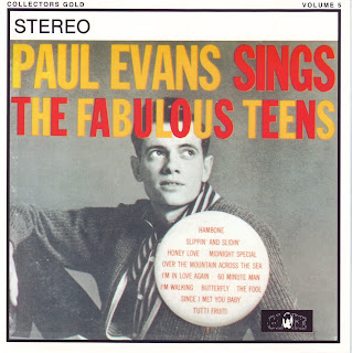 "The Rockin' Gipsy": PAUL EVANS "SINGS THE FABULOUS TEENS"