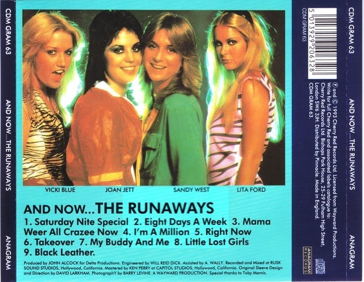 Atil: The Runaways -1978-1 And Now ... The Runaways 앨범사진