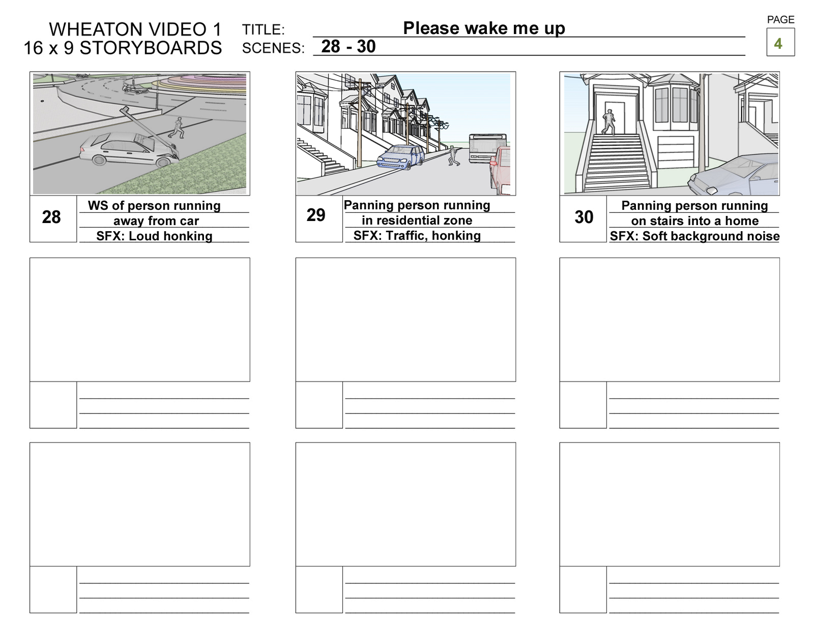 Day time-Based Media(FL10): Storyboard, Script, Shot List - Joel ...