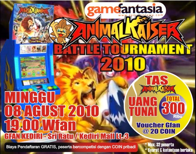 gamefantasiakediri: Game Fantasia " ANIMAL KAISER Battle Tournament 2010